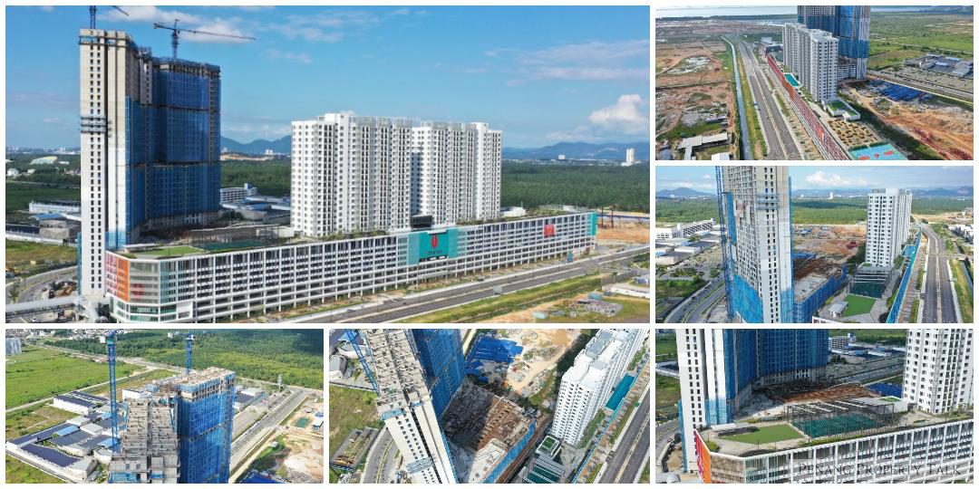 SITE PROGRESS: Utropolis @ Batu Kawan (Dec 2019) | Penang Property Talk