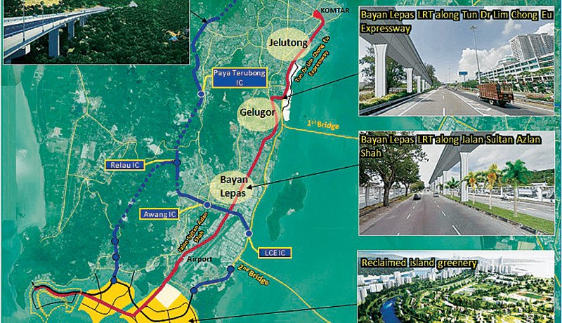 Penang to go ahead with LRT and Penang Hill cable car projects | Penang ...