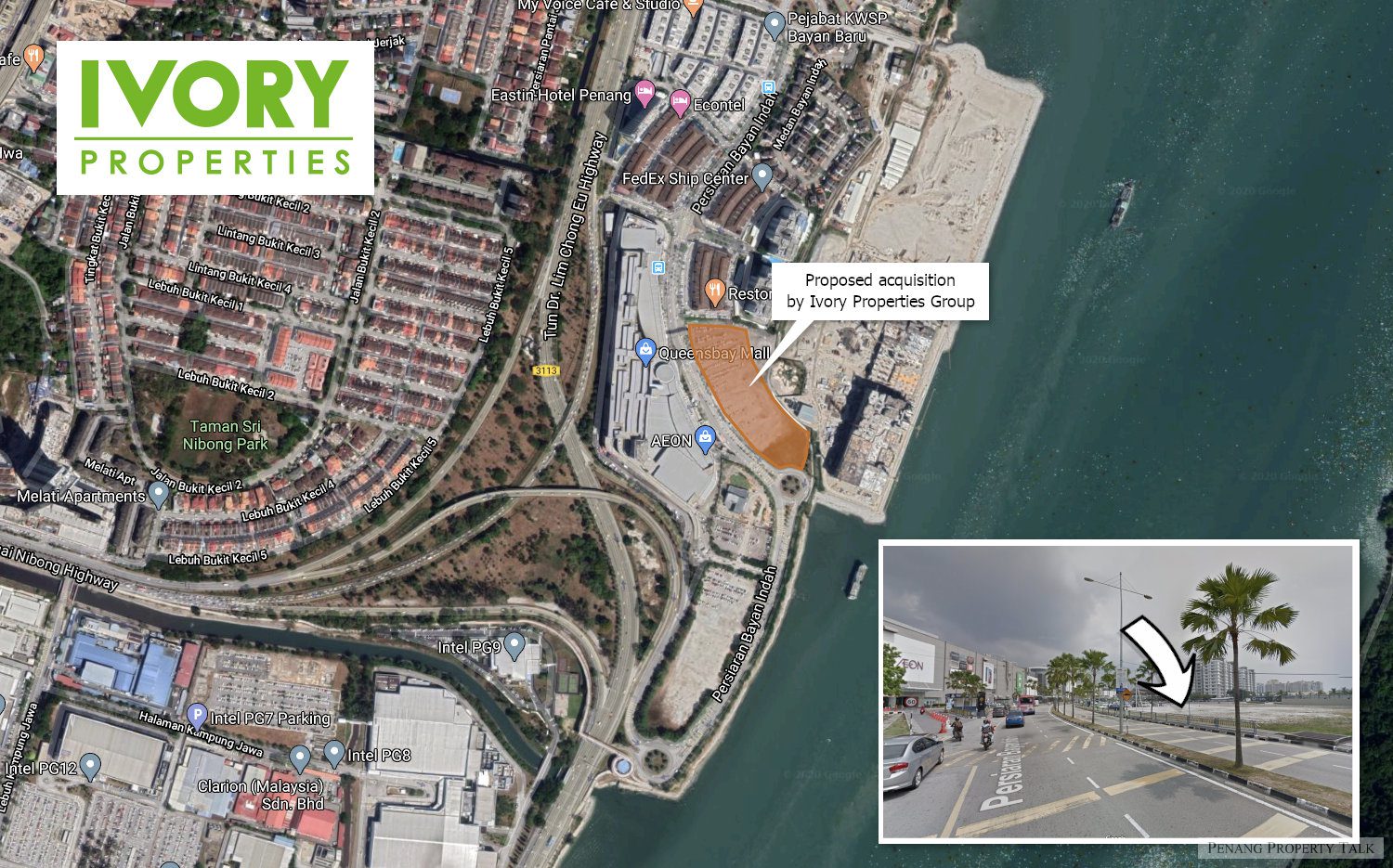 Ivory Properties buys land opposite Queensbay Mall for RM670psf ...