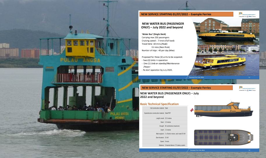 Penang’s car ferry service to cease on Dec 31, will only carry ...