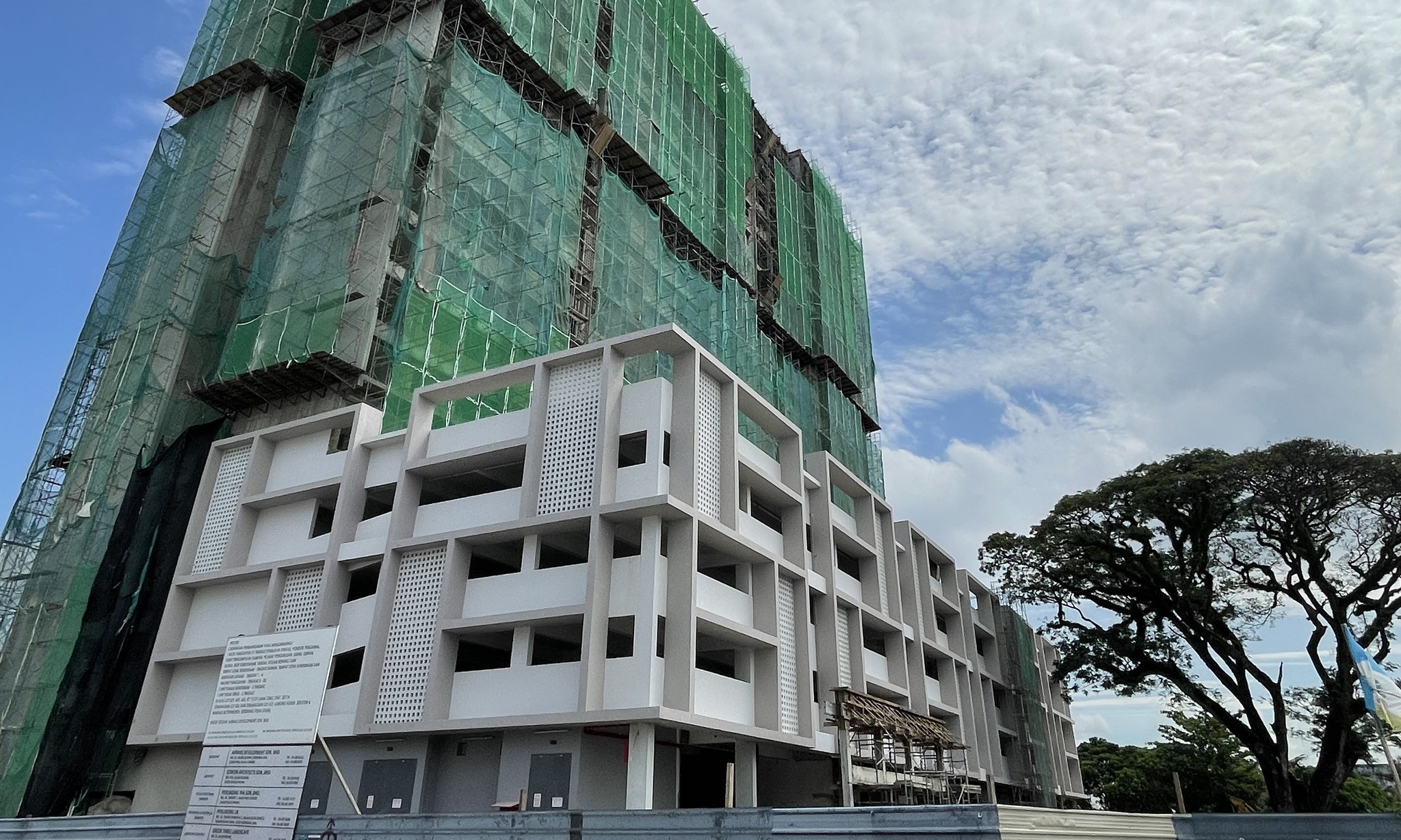SITE PROGRESS: Wellspring Residences (Feb 2023) | Penang Property Talk