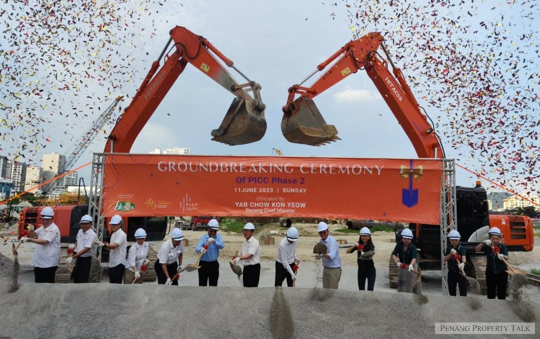 Hunza Group breaks the ground for Phase 2 of PICC | Penang Property Talk
